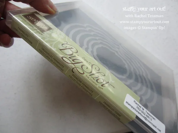 Framelits/Edgelits Storage Idea - Stamp Your Art Out!