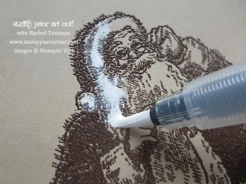 Painting with White Pigment - Stamp Your Art Out!