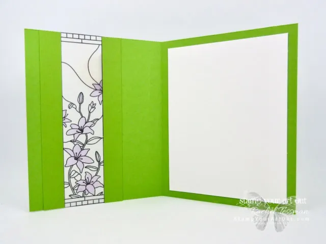 Vellum Window Card - Stamp Your Art Out!