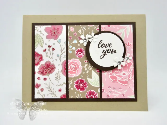 All My Love Tri-Panel Cards - Stamp Your Art Out!