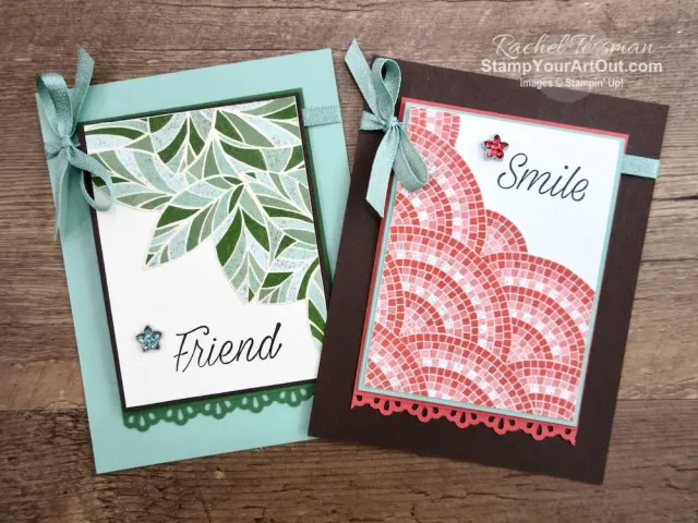 Mad About Mosaic Mood Paper - Stamp Your Art Out!