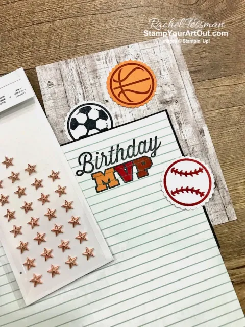 Birthday MVP Card - Stamp Your Art Out!