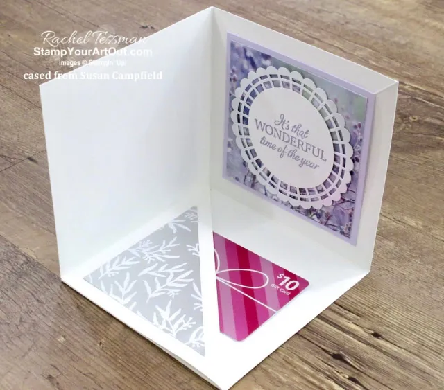 Corner Pop Up Gift Card Holder - Stamp Your Art Out!