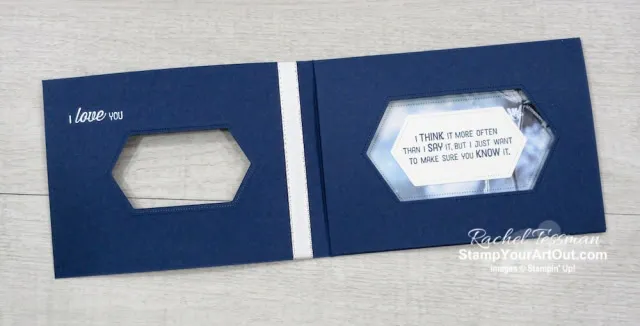 Stitched Nested Reveal Card - Stamp Your Art Out!