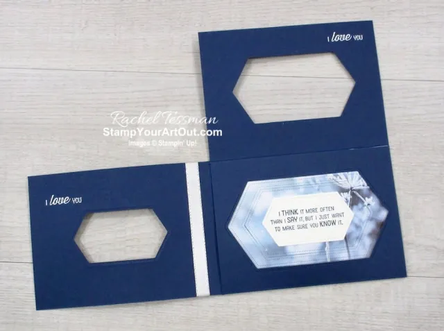 Stitched Nested Reveal Card - Stamp Your Art Out!