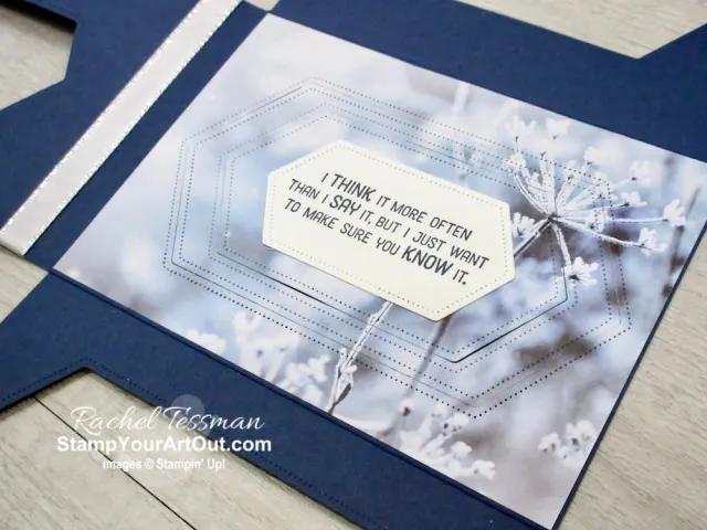 Stitched Nested Reveal Card - Stamp Your Art Out!