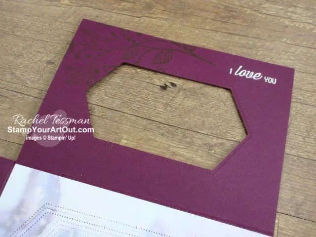 Stitched Nested Reveal Card - Stamp Your Art Out!