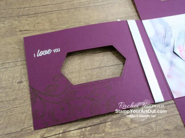 Stitched Nested Reveal Card - Stamp Your Art Out!