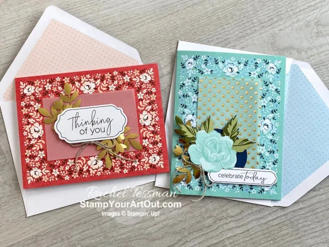 Kerchief Card Kit Variations - Stamp Your Art Out!