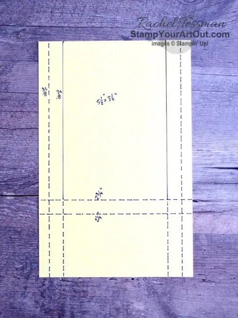 Vertical Sticky Note Pad & Pen Holder - Stamp Your Art Out!