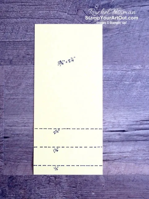 Vertical Sticky Note Pad & Pen Holder - Stamp Your Art Out!