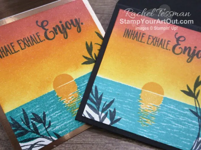 Sending Sunshine RAK Cards - Stamp Your Art Out!