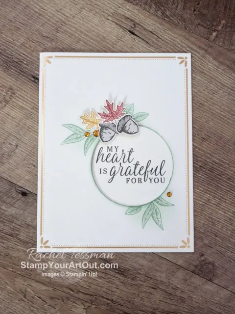 Simple Beautiful Autumn Window Card & News - Stamp Your Art Out!