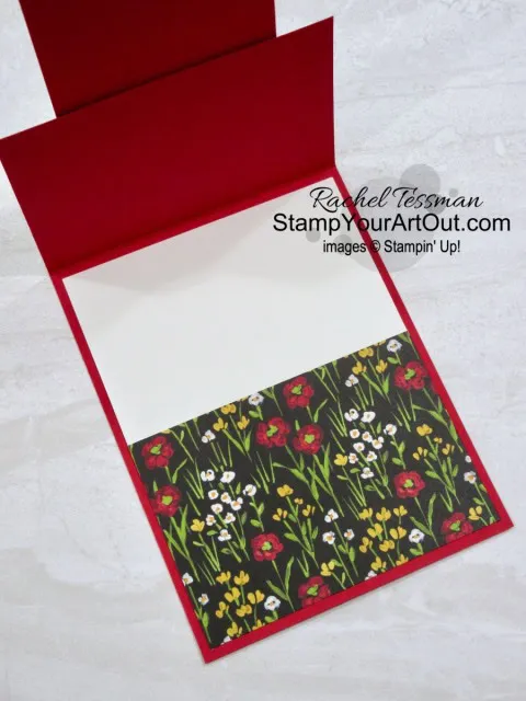 Flower & Field Flap Card - New Stuff! - Stamp Your Art Out!