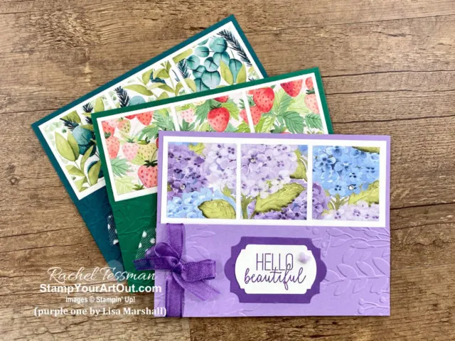Half Front 3-Panel Card (Barn Door Fold) - Stamp Your Art Out!
