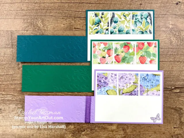 Half Front 3-Panel Card (Barn Door Fold) - Stamp Your Art Out!