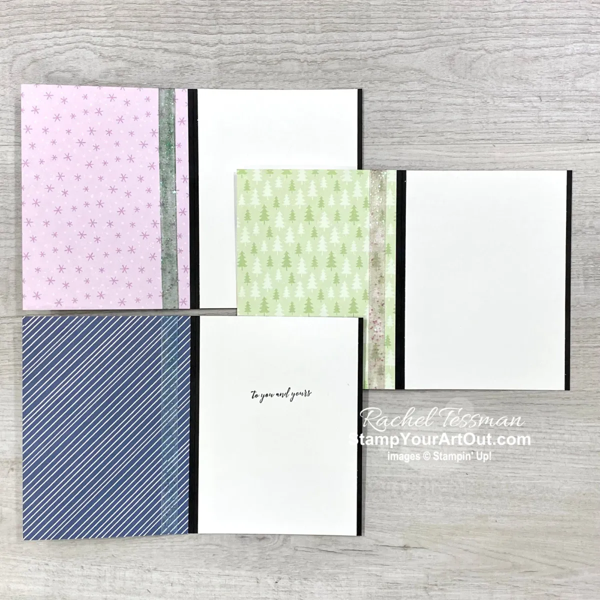 Easy Card Layout that Shows Both Paper Sides (Plus New Product Peeks ...