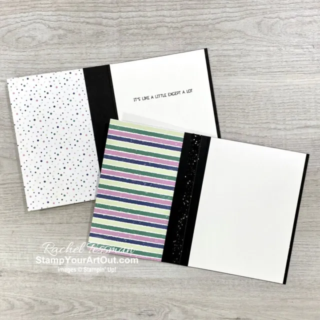 Easy Card Layout that Shows Both Paper Sides (Plus New Product Peeks ...