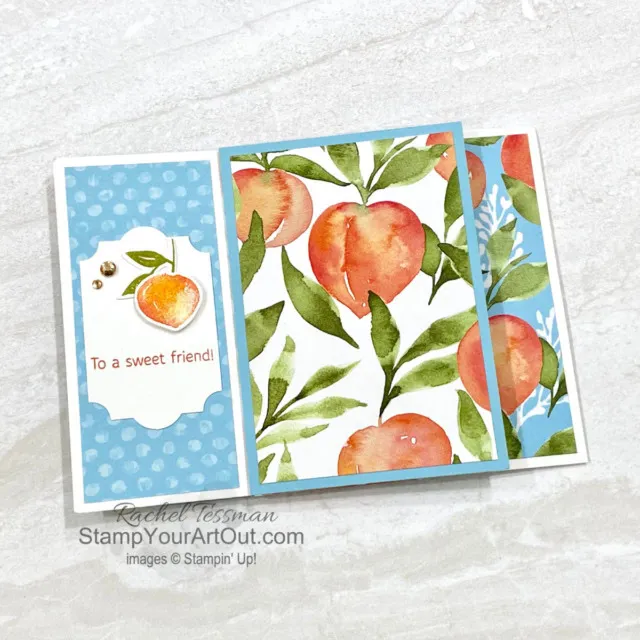 Six-Panel Pinwheel Tower Card - Stamp Your Art Out!