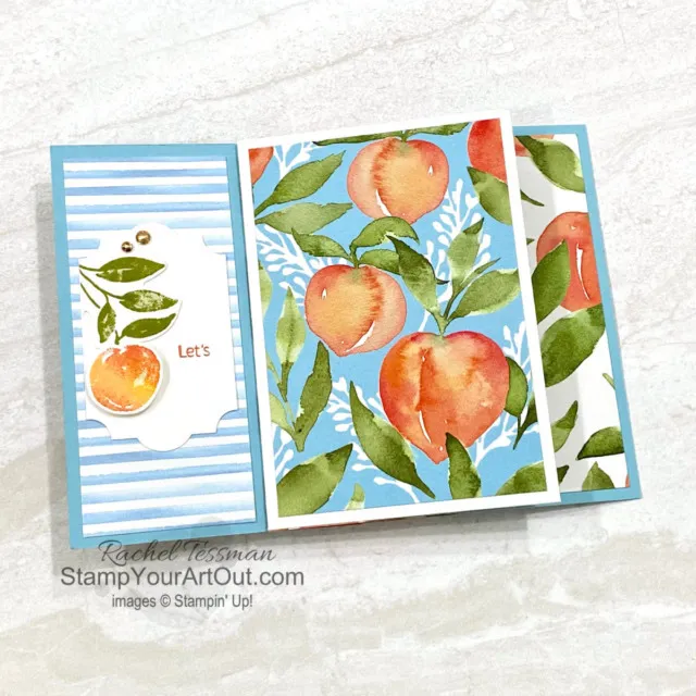 Six-Panel Pinwheel Tower Card - Stamp Your Art Out!