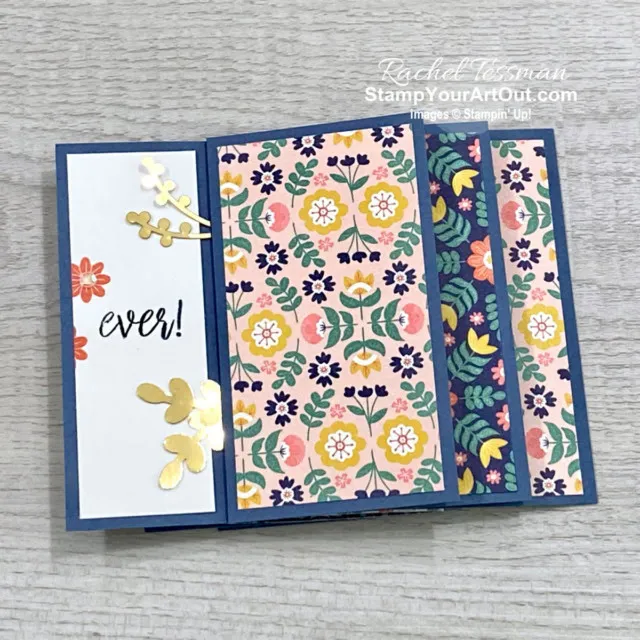 Six-Panel Pinwheel Tower Card - Stamp Your Art Out!