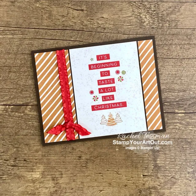 42 Holiday Cards from one Gingerbread & Peppermint Memories & - Stamp ...