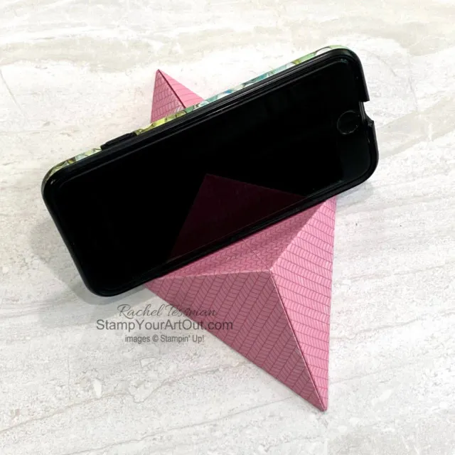 Double Pocket Cards & Origami Phone Stand - Stamp Your Art Out!