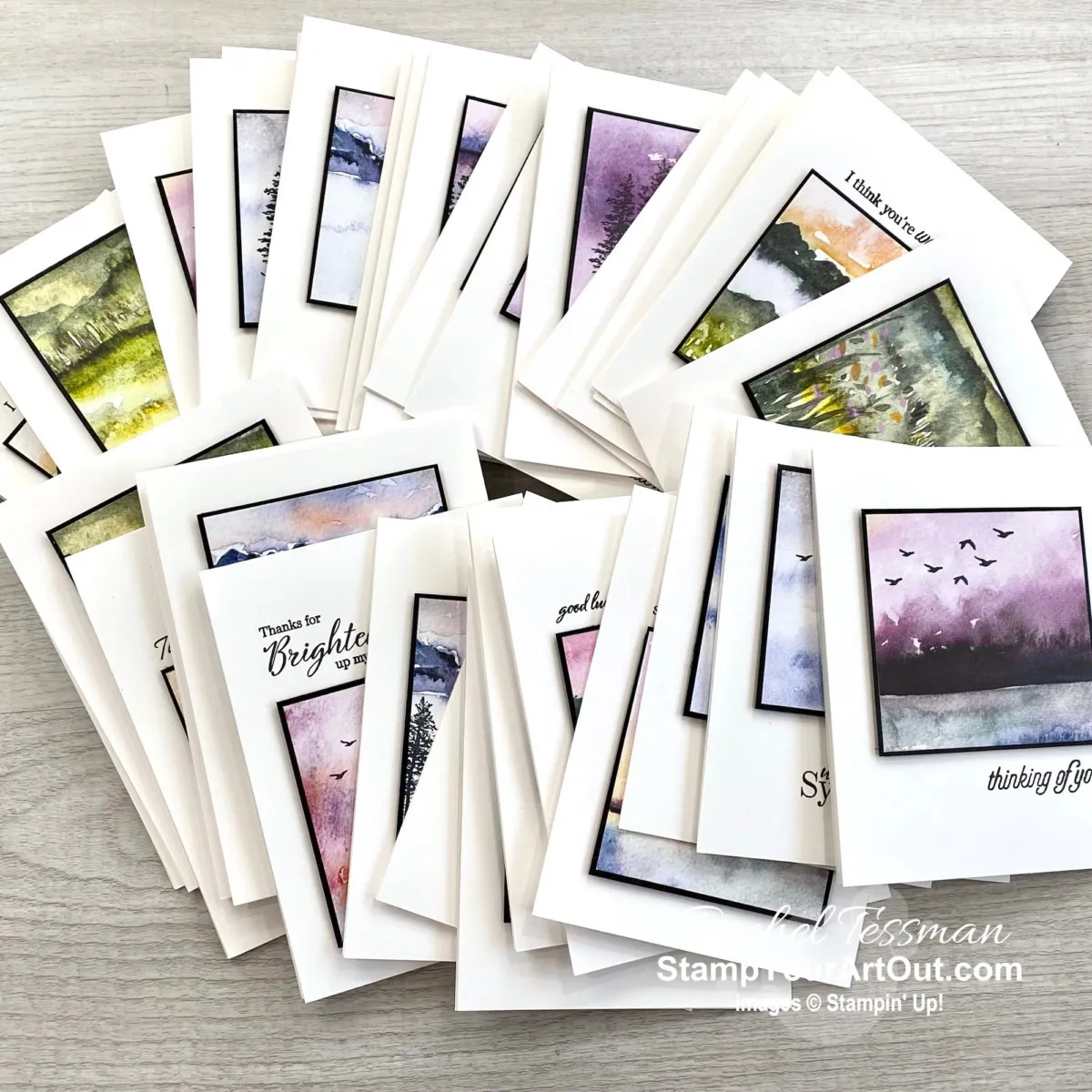 You Can Make Simple But Stunning with New Horizons - Stamp Your Art Out!