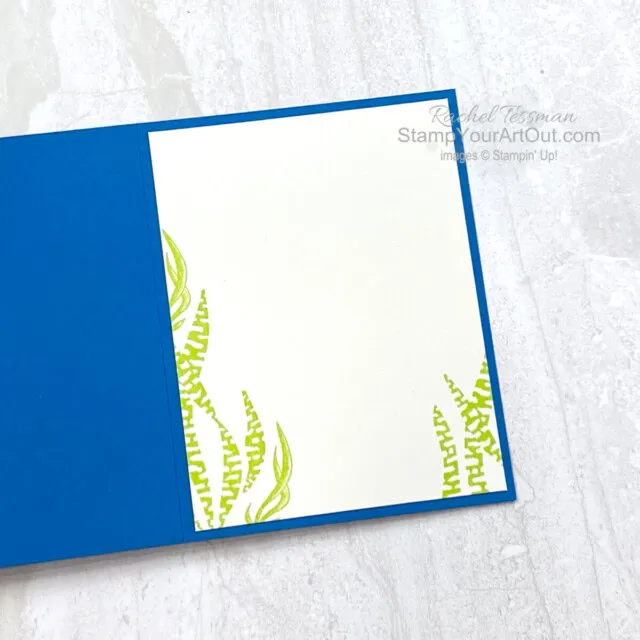 Fish Under Water Faker Shaker Card - Stamp Your Art Out!