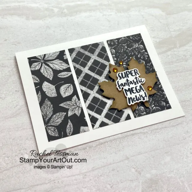 Three More Tri-panel Cards - Stamp Your Art Out!