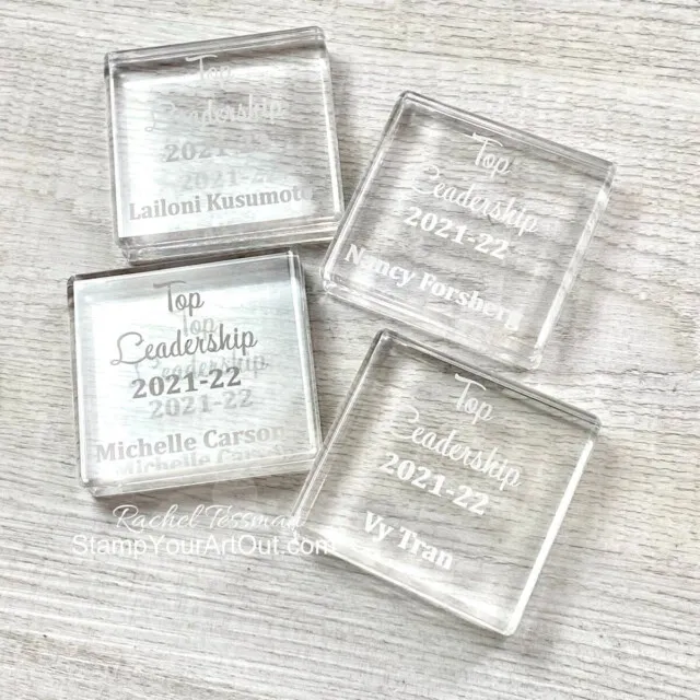 Team Recognition Gifts - Stamp Your Art Out!