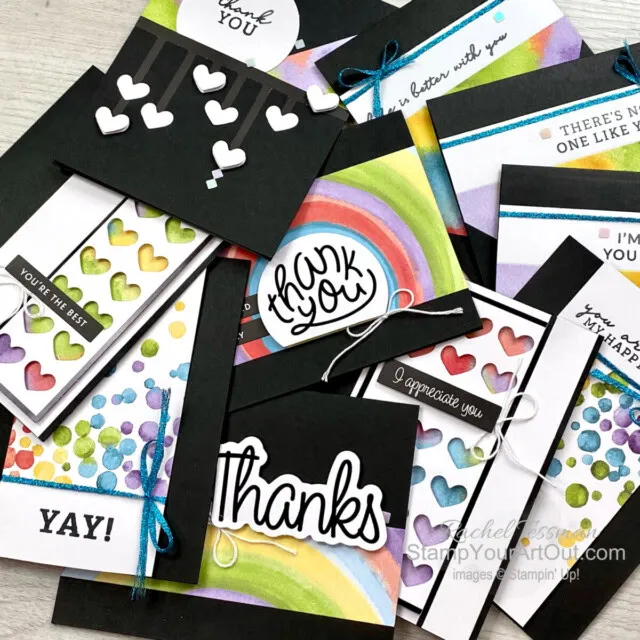 More Than Tripling the Cards from the Saying Thanks Kit - Stamp Your ...