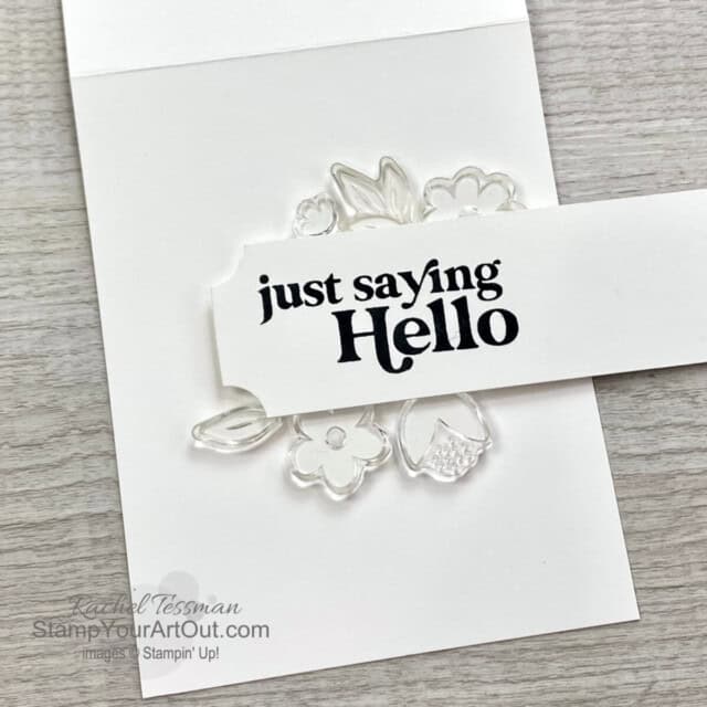 Simple and Fabulous Hello Card - Stamp Your Art Out!