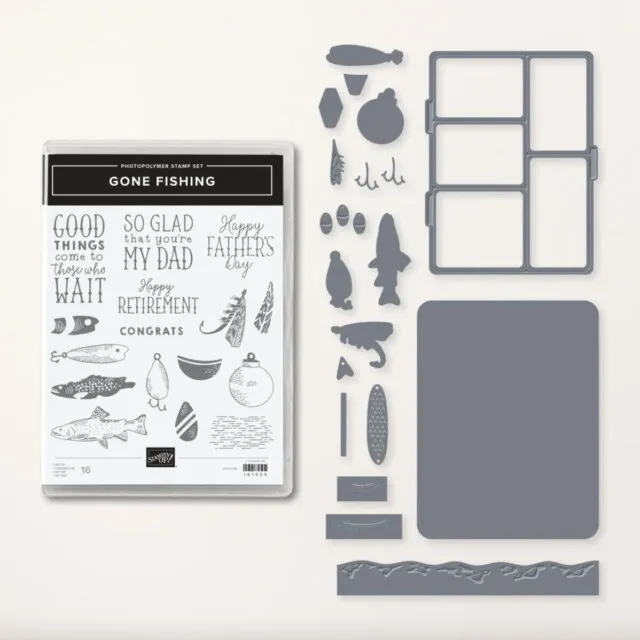Gone Fishing Pop-Up Tackle Box Card - Stamp Your Art Out!