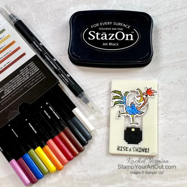 Crowing Rooster Portable Pocket Light (& Sales!) - Stamp Your Art Out!