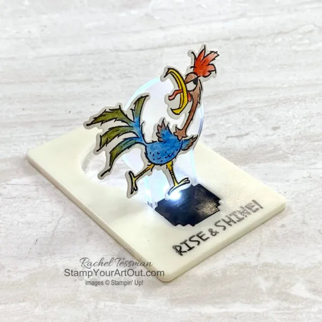 Crowing Rooster Portable Pocket Light (& Sales!) - Stamp Your Art Out!