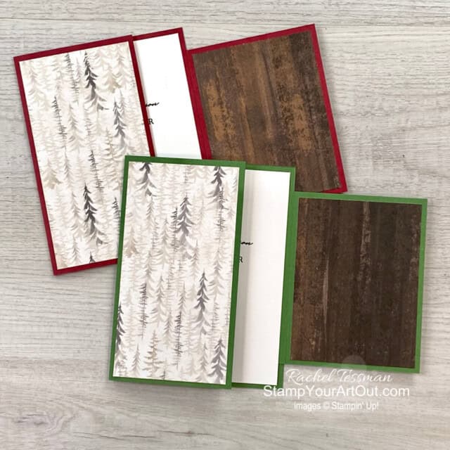 One Horse Open Sleigh Joy Fold Scenery Cards - Stamp Your Art Out!