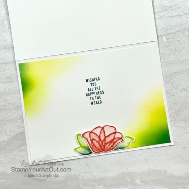 Translucent Floral: Blending Inks & DIY Envelope - Stamp Your Art Out!