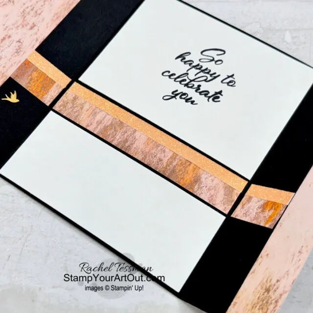 Meandering Meadows DSP Display Card - Stamp Your Art Out!