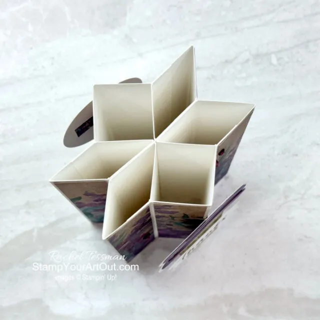 Star Column Cards With Perennial Lavender & Ice Cream Swirl - Stamp ...