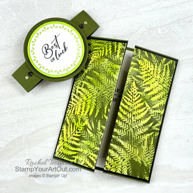 More Blackout Embossing With Fern 3D Embossing Folder - Stamp Your Art Out!