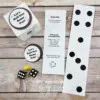 3-D Dice Party Invitations - Stamp Your Art Out!