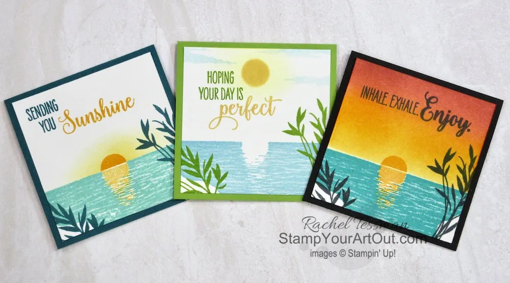 Sending Sunshine RAK Cards - Stamp Your Art Out!