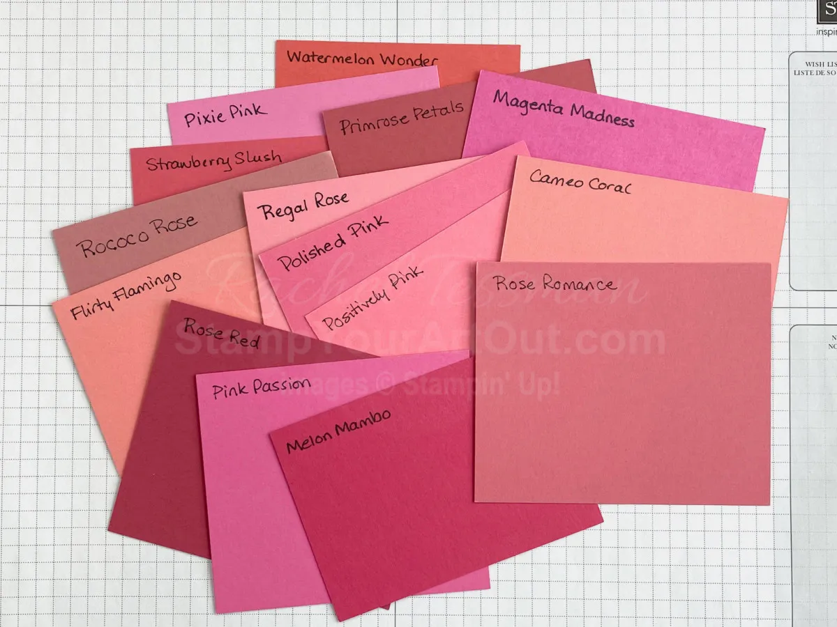 2021-23 In Colors & Comparisons - Stamp Your Art Out!