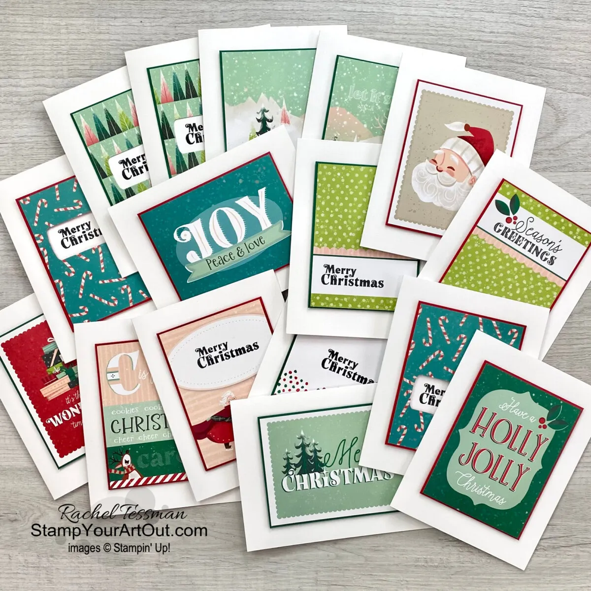 Needing Some Quick Christmas Cards? - Stamp Your Art Out!