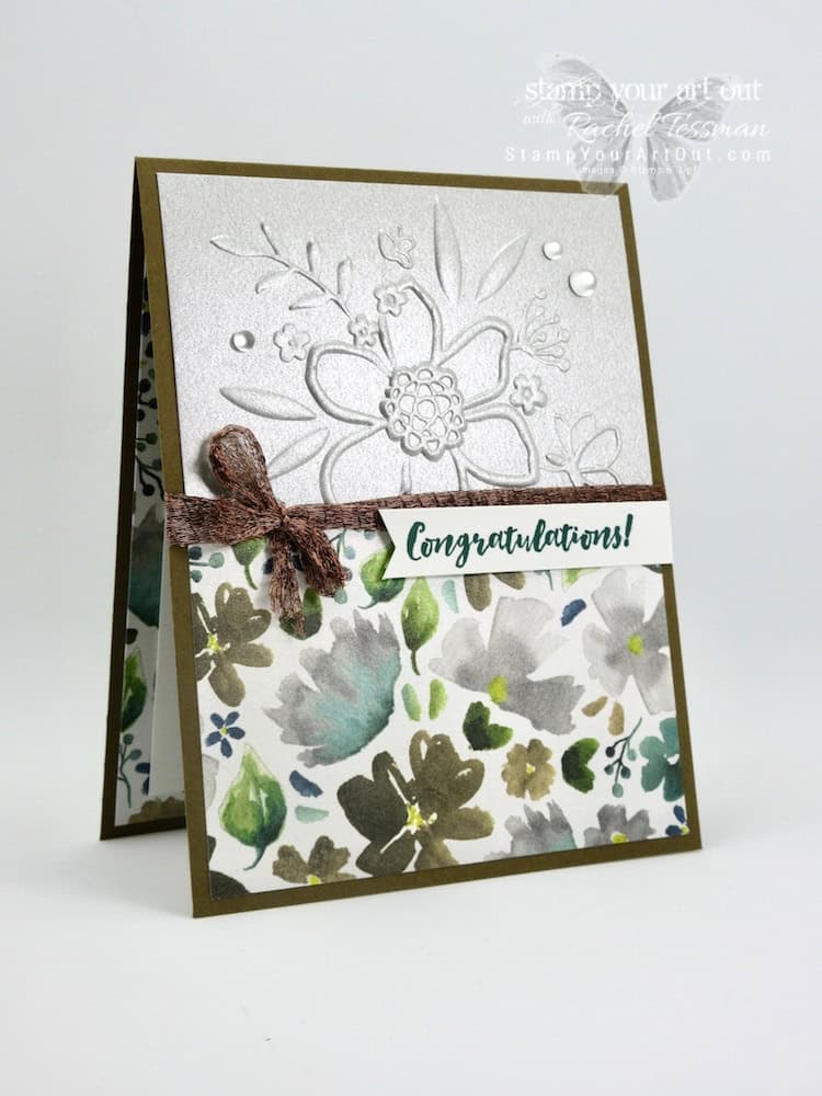 More Photos of First Frost Projects from Video - Stamp Your Art Out!