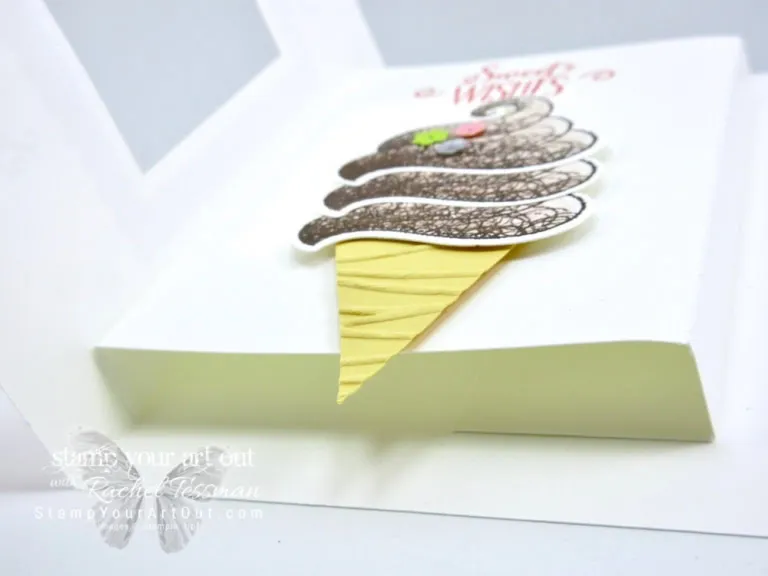 Ice Cream Window Pop-Up Card - Stamp Your Art Out!