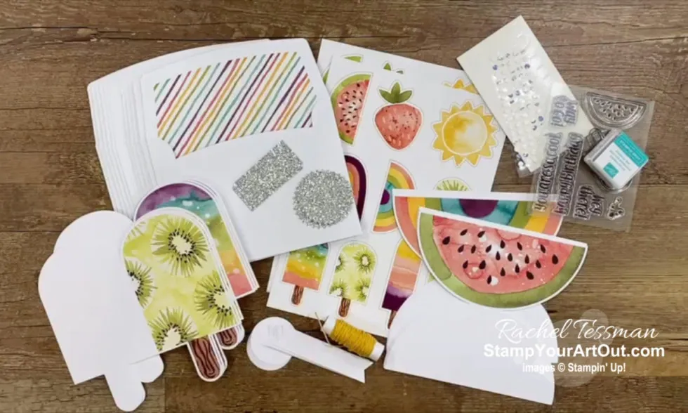 April 2021 So Cool PP Kit Alternate Ideas - Stamp Your Art Out!