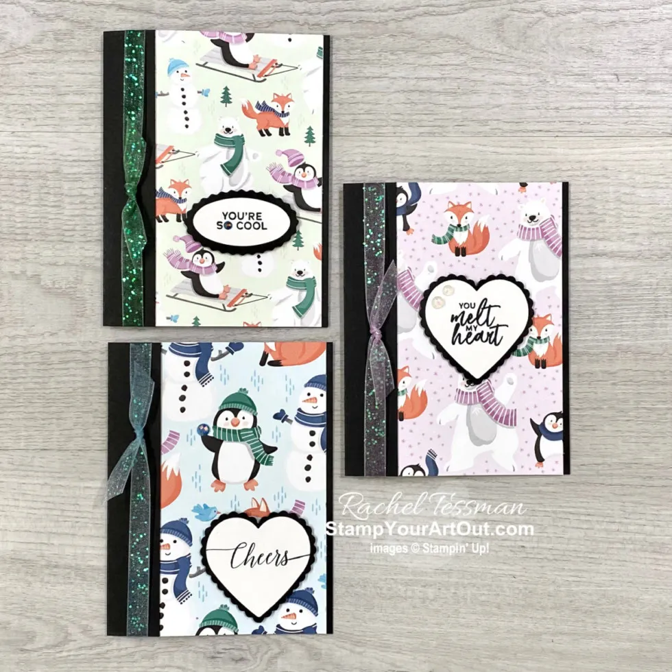 Easy Card Layout that Shows Both Paper Sides (Plus New Product Peeks ...