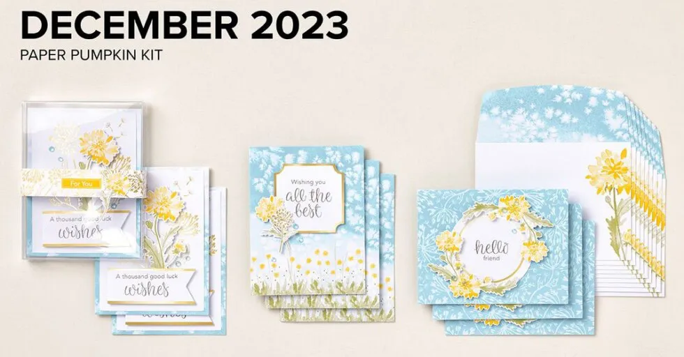 Dec '23 All The Best Kit: First Set of Alternate Projects - Stamp Your ...